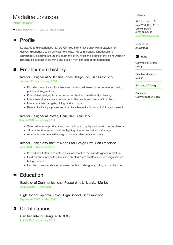 Gratis Engelse CV voorbeelden en templates - Engels CV maken