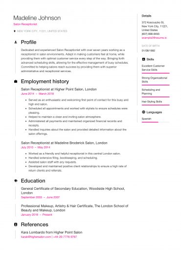 Gratis Engelse CV voorbeelden en templates - Engels CV maken