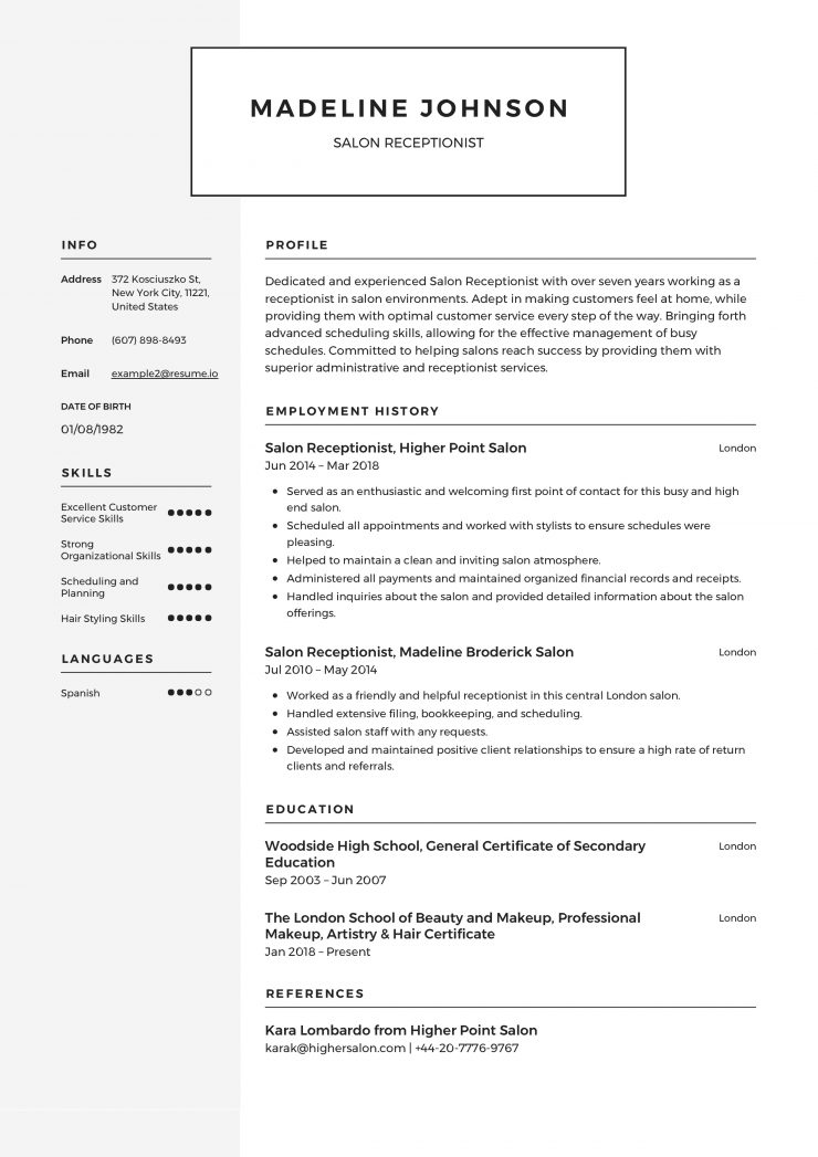 Gratis Engelse CV voorbeelden en templates - Engels CV maken