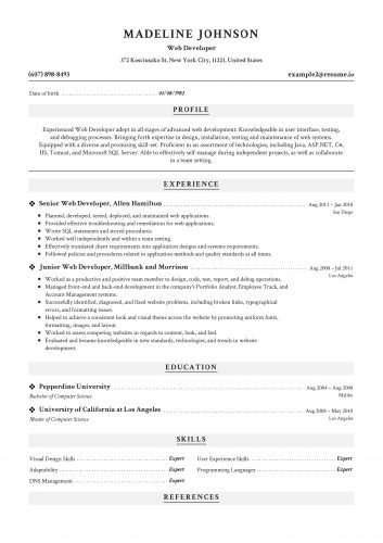 Gratis Engelse CV voorbeelden en templates - Engels CV maken